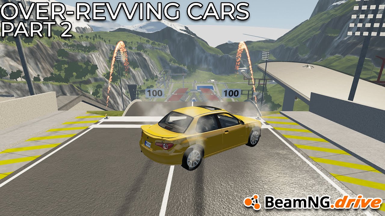Over-revving cars in BeamNG.Drive - Part 2 - YouTube