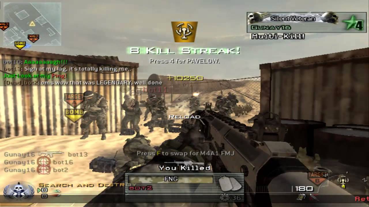 CoD Mw2 | Bots Nuke + [Nuke Emblem] - YouTube