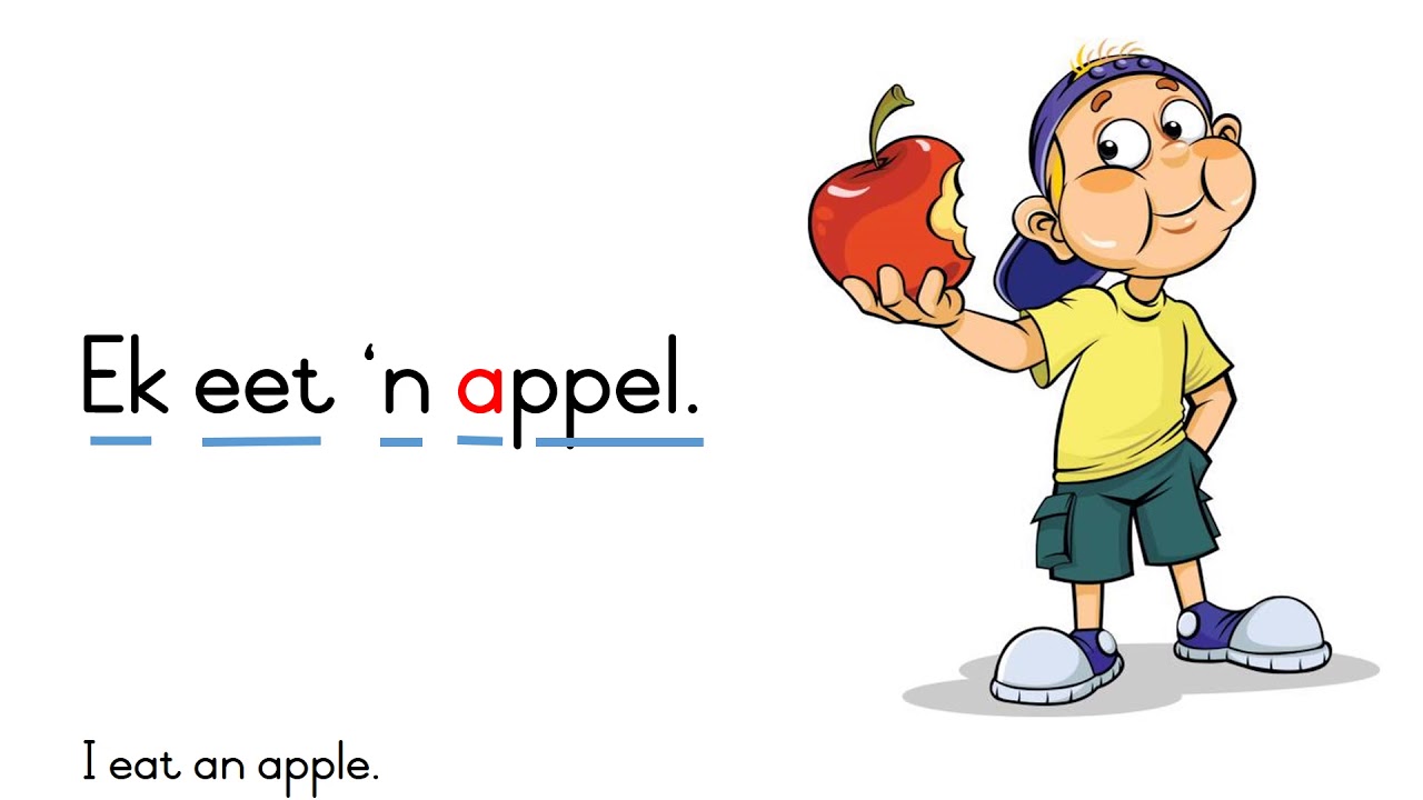 Afrikaans a en aa klank Graad 1 - YouTube