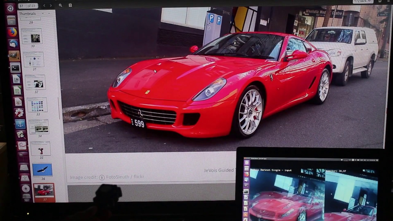 Jevois A33 Linux Computer Vision Camera Demo - YouTube