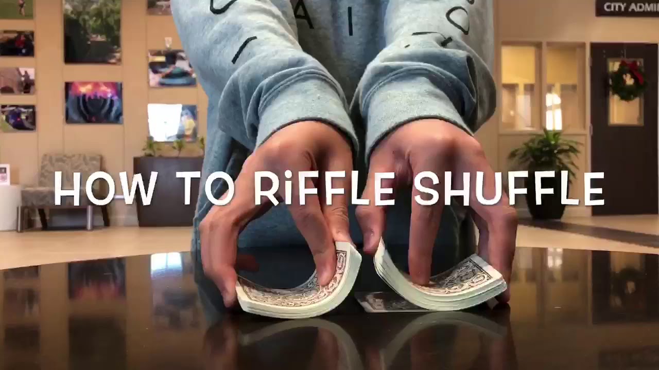 How to riffle shuffle! - YouTube