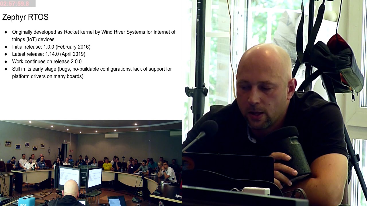 Zephyr RTOS — Linux little brother - YouTube