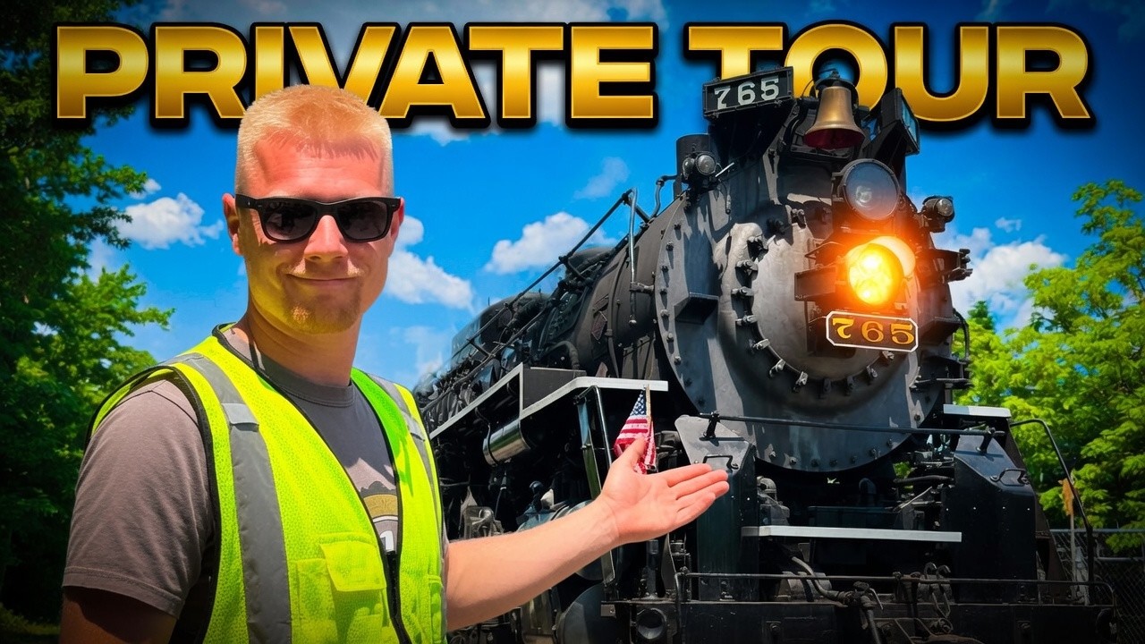 BEHIND THE SCENES with NKP #765 Steam Locomotive and Cuyahoga Valley ...