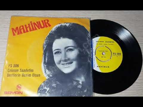 MAHİNUR İÇLİ ''Dertlerin Benim Olsun'' Orjinal 45'Lik Plak