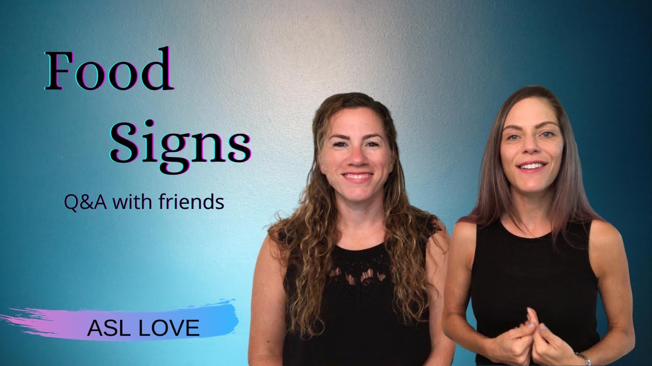 Sign - FOOD - Sign Language - ASL - YouTube