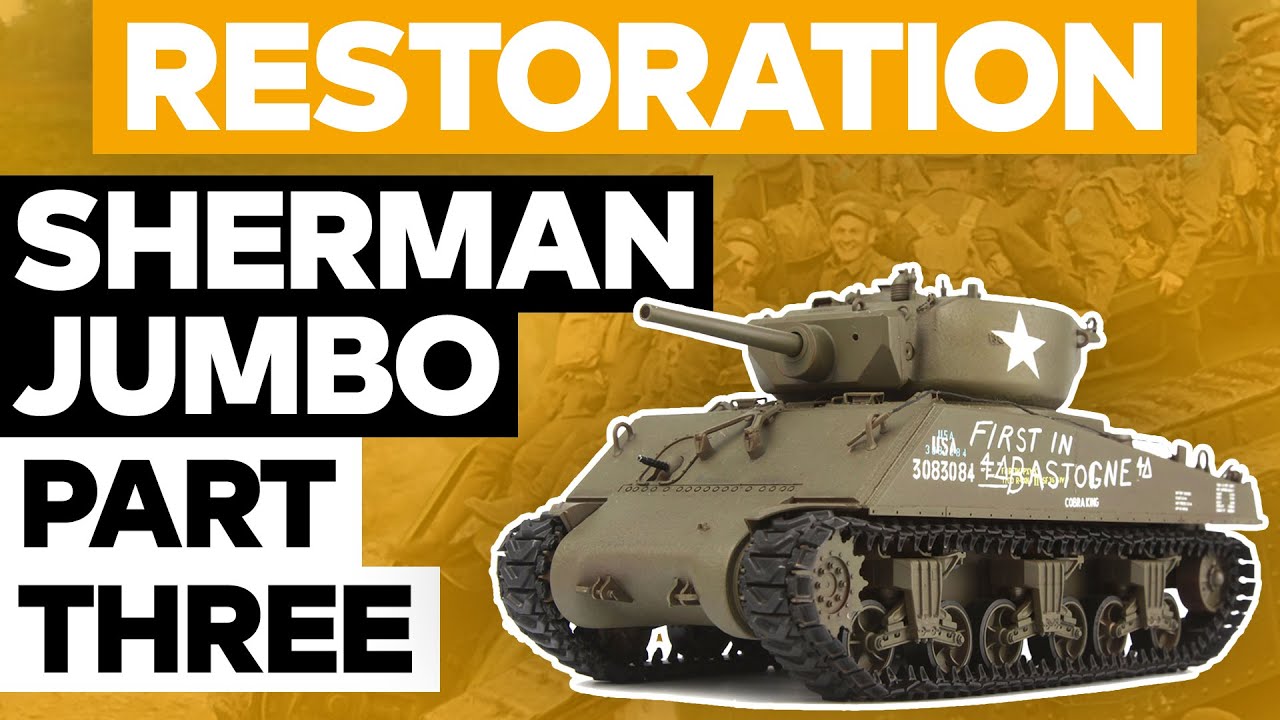 Restoring one of the rarest WW2 Tanks in the WORLD! Our Sherman Jumbo ...