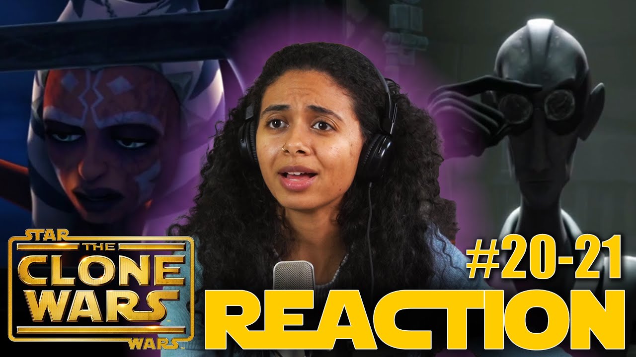 The Clone Wars Ep 20-21 - "Blue Shadow Virus" Arc REACTION/COMMENTARY ...