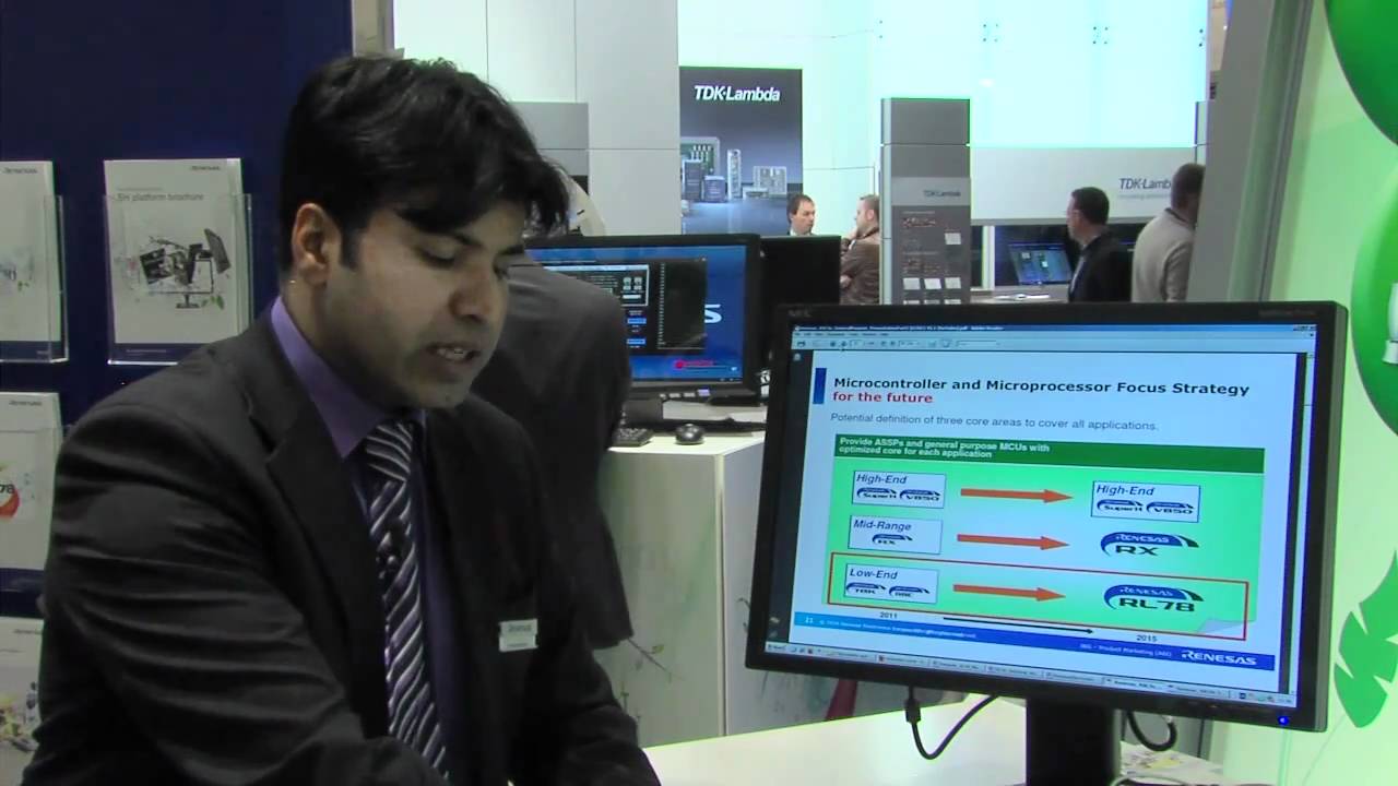 78K & R8C offers the world leading 8- & 16-bit Micro controller choice ...