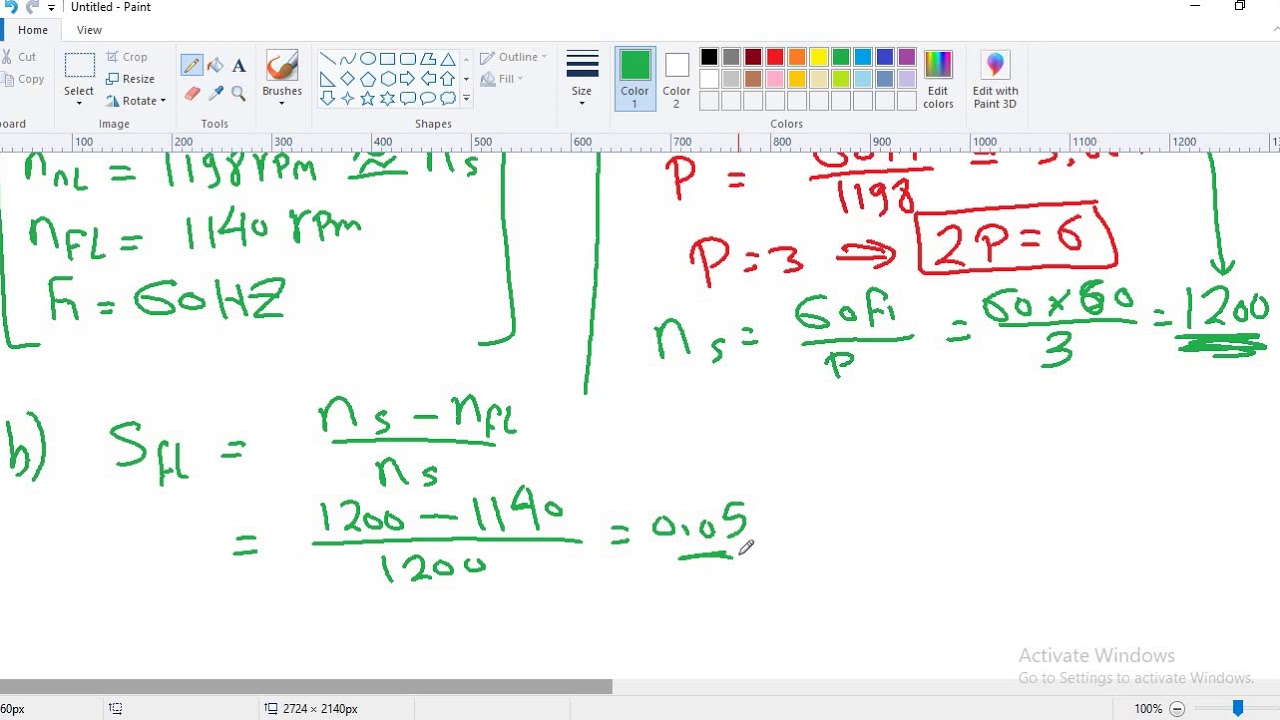 Sheet#2 Problem#2 (Three phase Induction Motor) - YouTube