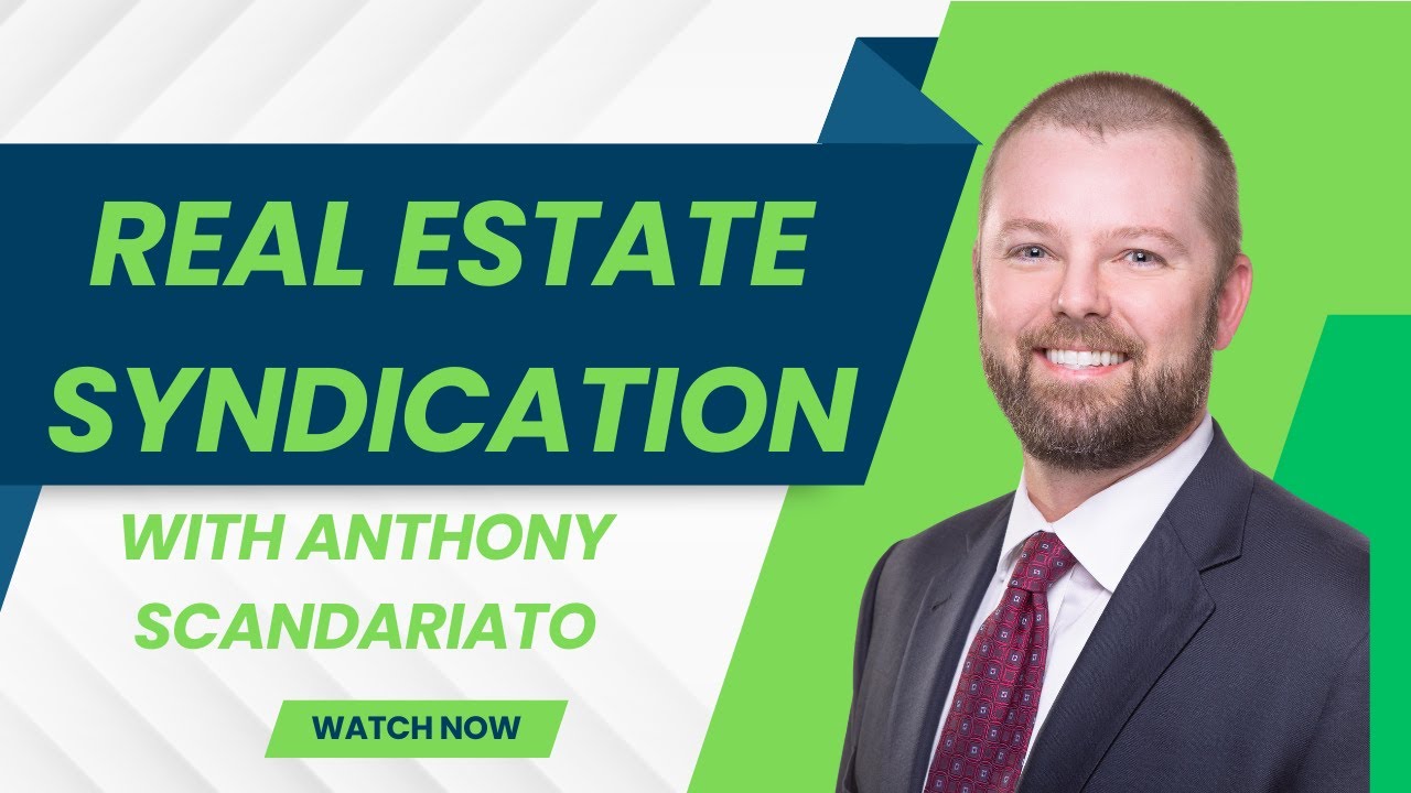 Real Estate Syndication With Anthony Scandariato - GMB Ep 70 - YouTube