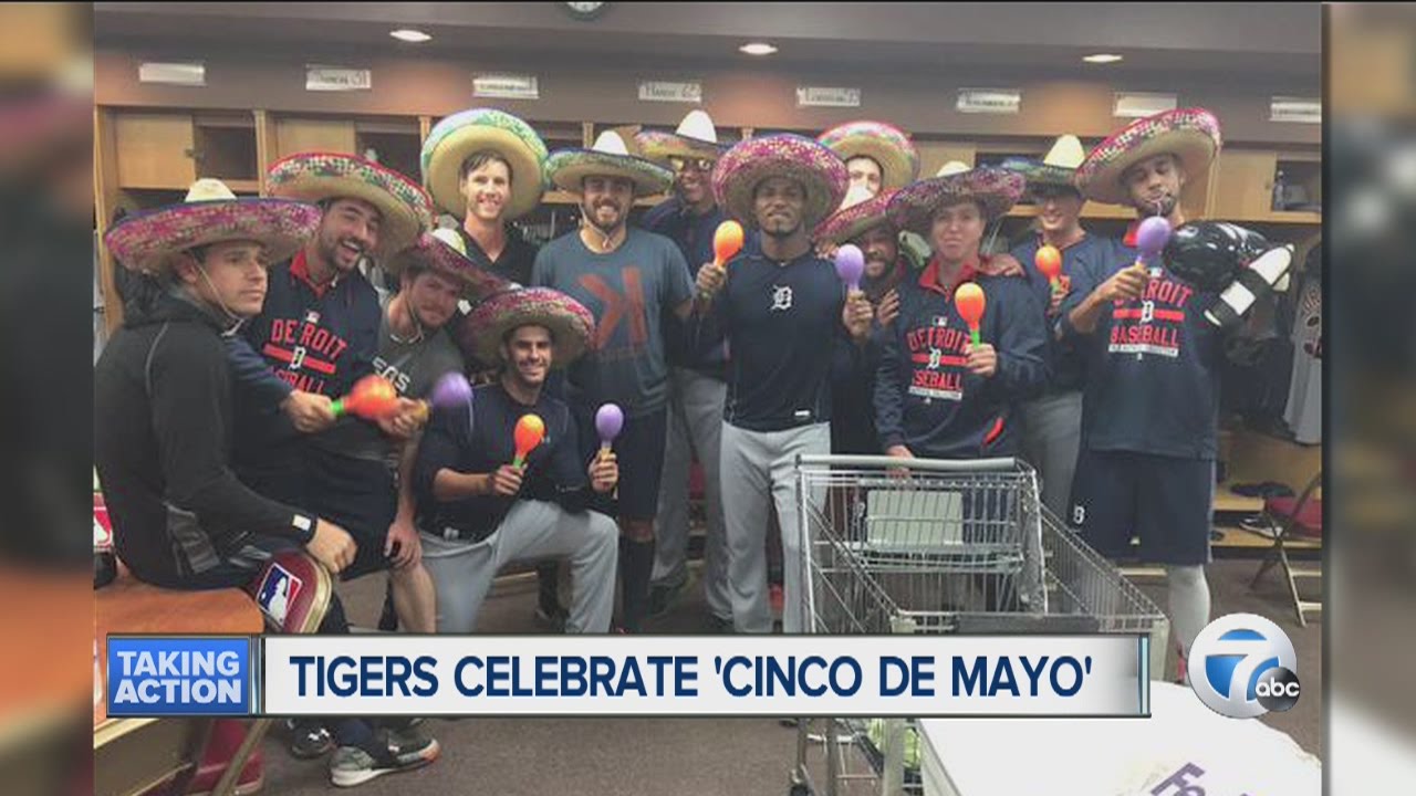 Tigers celebrate Cinco de Mayo - YouTube
