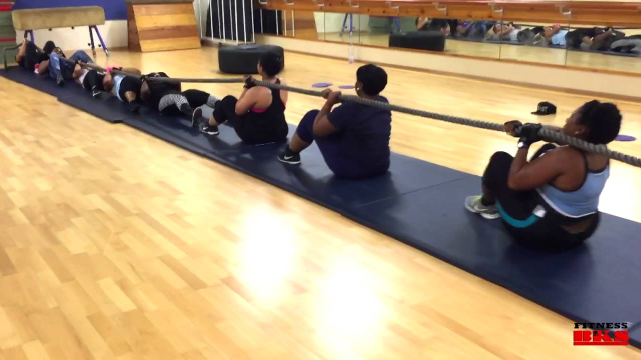 Bootcamp Battle ropes - Fitness BKS - YouTube