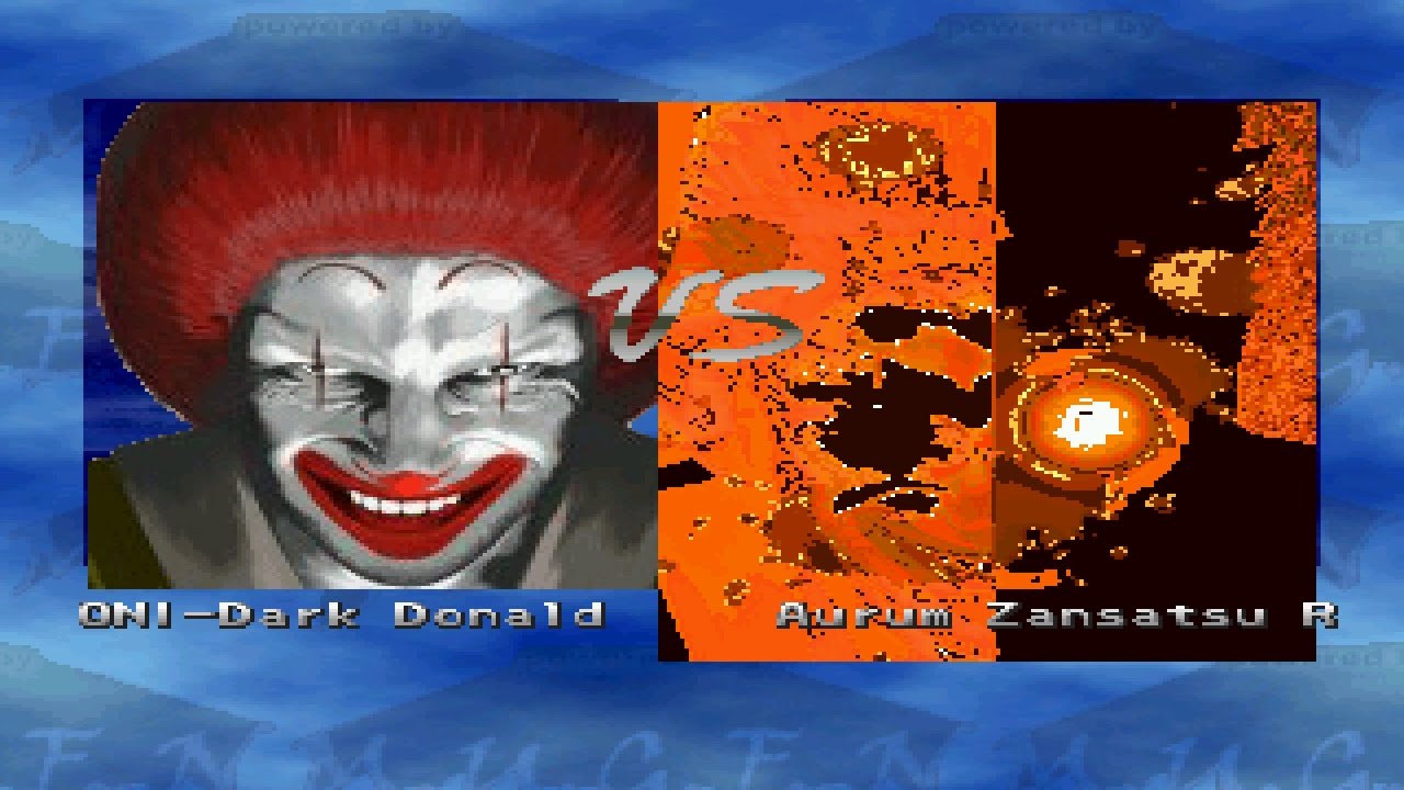MUGEN ONI-Dark Donald VS Aurum Zansatsu R - YouTube
