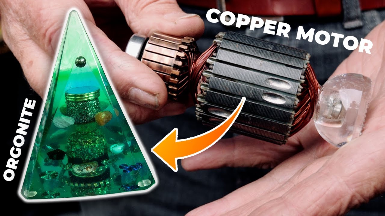 Making an Orgone Generator From a Motor | Orgonite Artist - YouTube