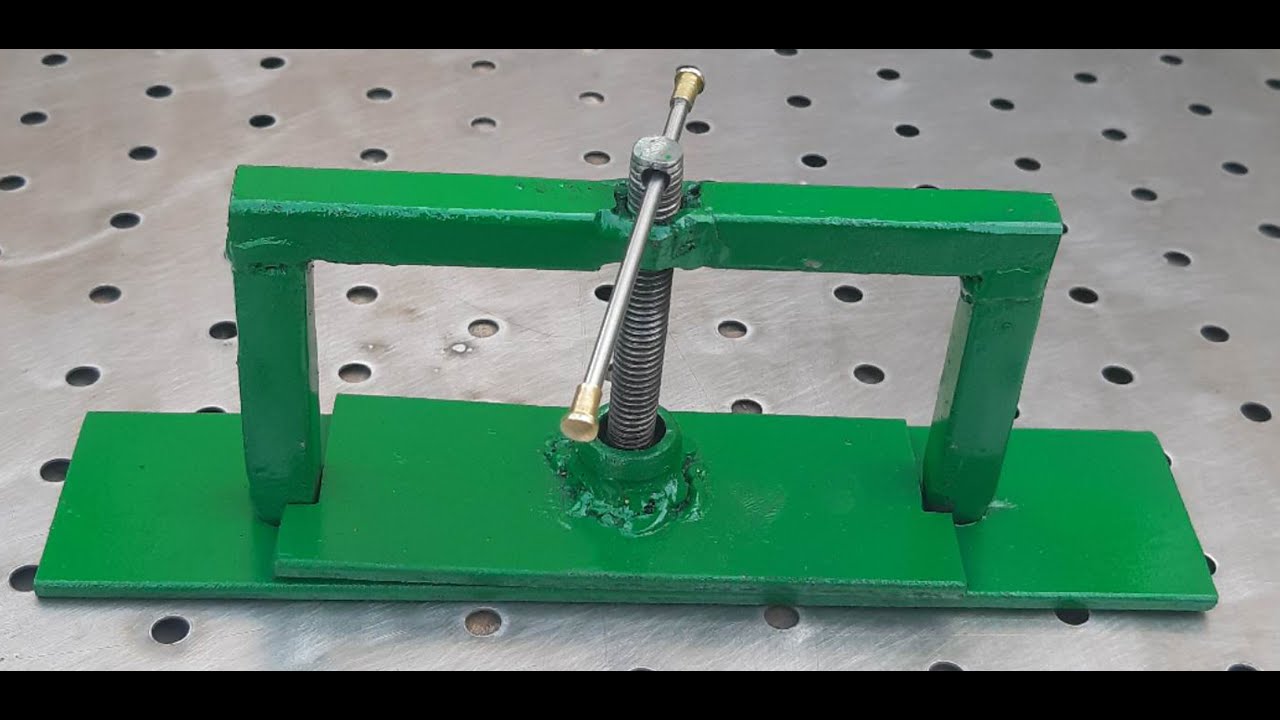 DIY Home Made Tool | How to Make a Vise Easy - YouTube