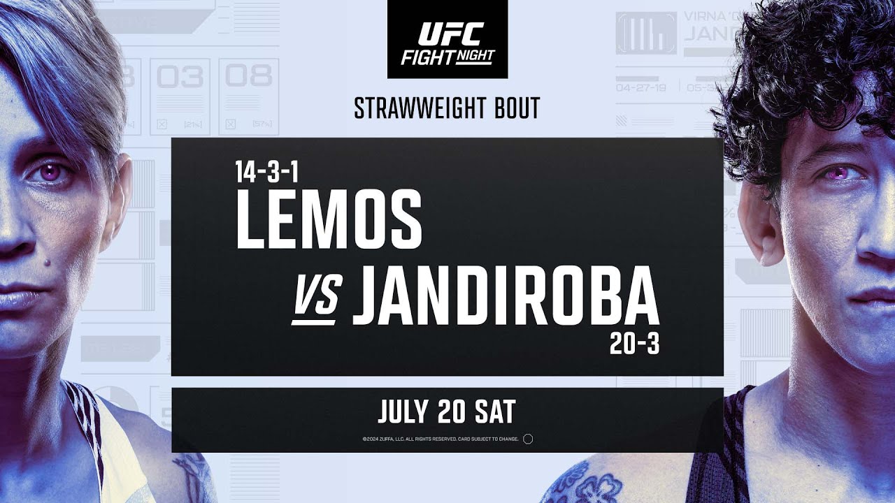 UFC Vegas 94: Lemos vs Jandiroba - July 20th | Fight Promo - YouTube