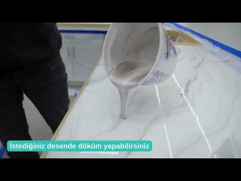 Solventsiz sıvı mermer uygulaması nasıl yapılır?