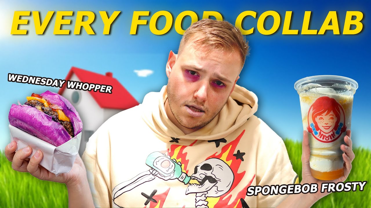 I Tried EVERY Fast Food Collaboration So You NEVER Have To! 2024 FAST ...
