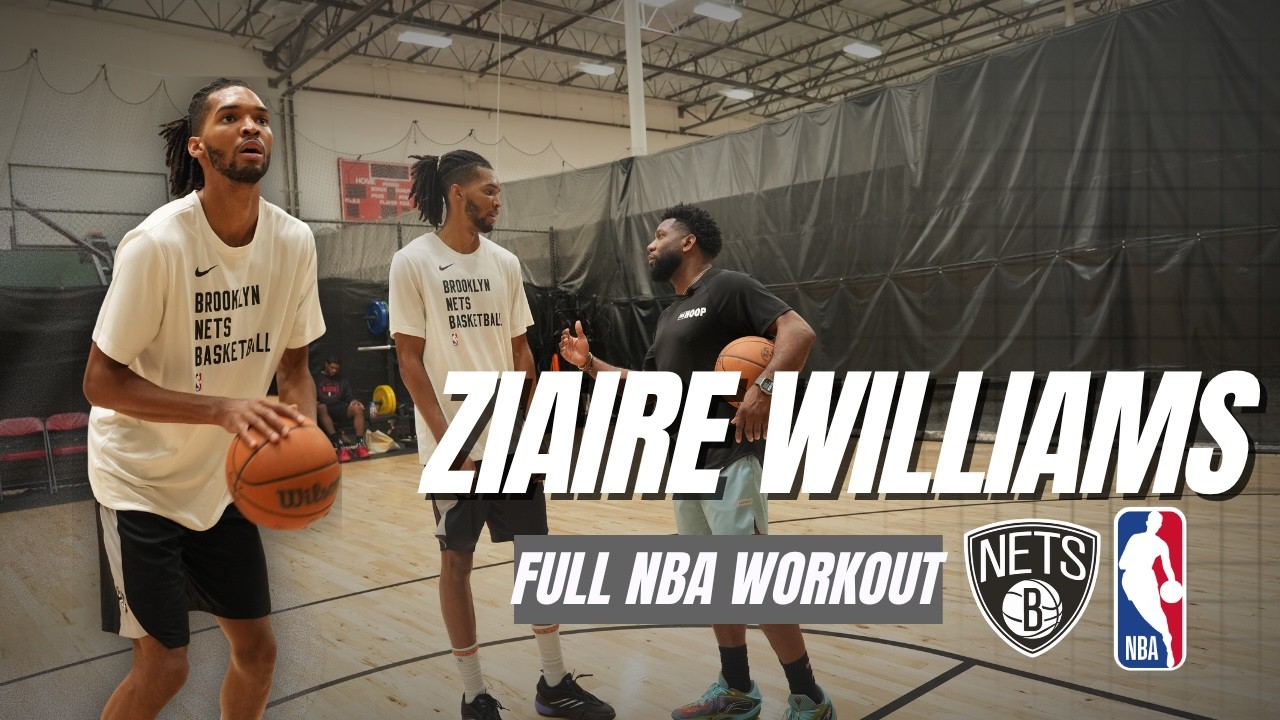 Brooklyn Nets’ Ziaire Williams Puts in Work | Full Training Breakdown ...
