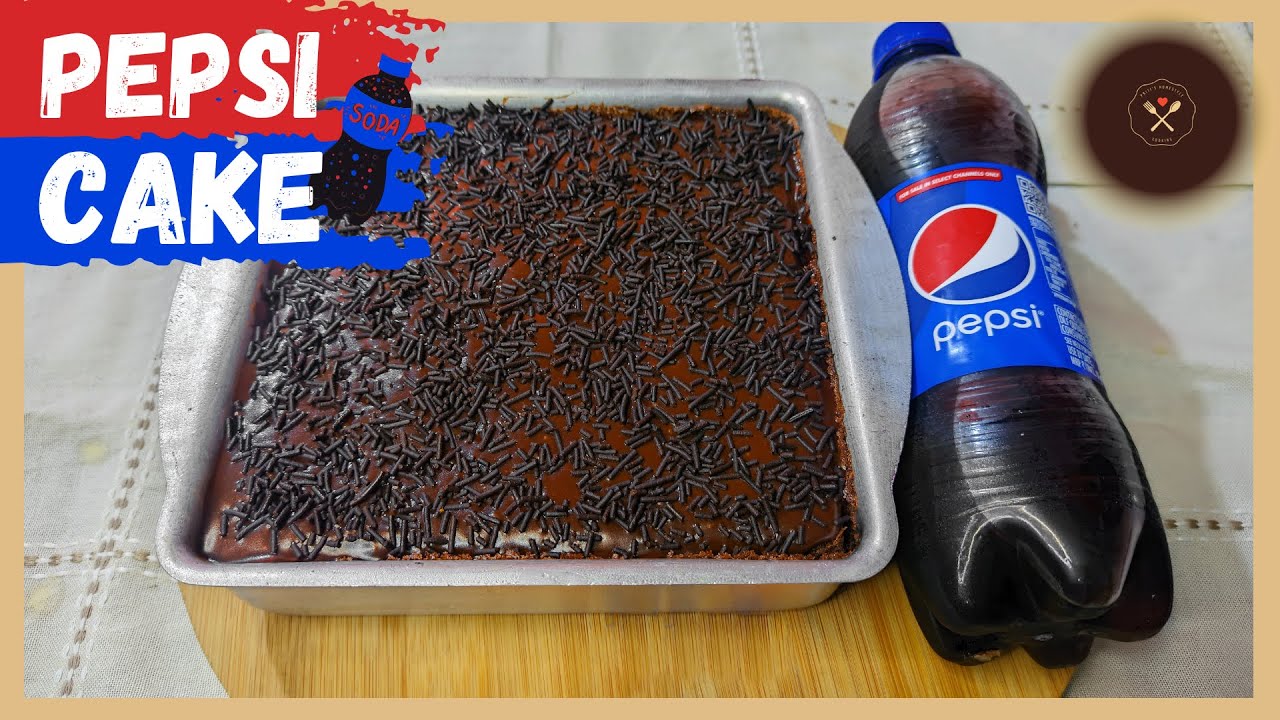Pepsi Cake Recipe | Homemade Pepsi Cake | How To Make Pepsi Cake ...