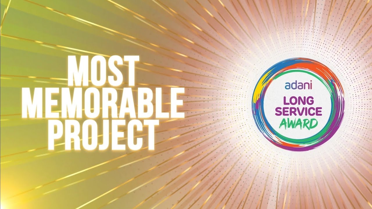 Adani Long Service Award 2022 - YouTube