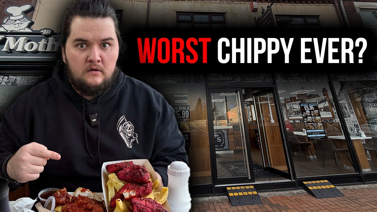 IS THIS THE WORST CHIPPY IN THE UK? | Americans try Fish And Chips ...