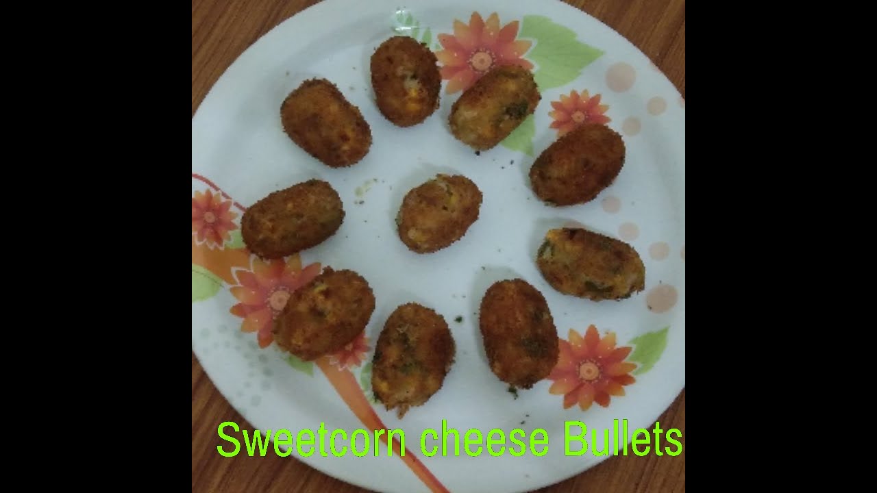 # Sweet corn Cheese Bullets Recipe in telugu | పిల్లలకు ఎంతో ఇష్టం ఎయిన ...
