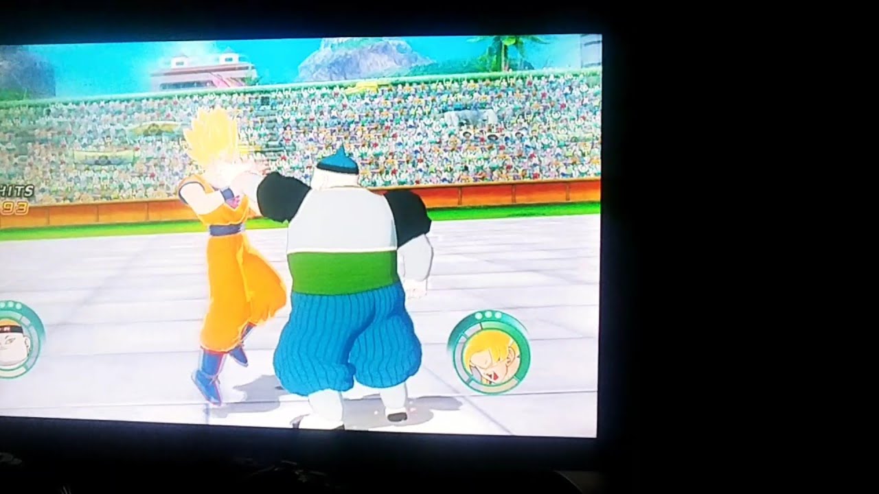 Dragonball Raging Blast Android 19 Absorb on Super Saiyan 2 Goku Gyaku ...