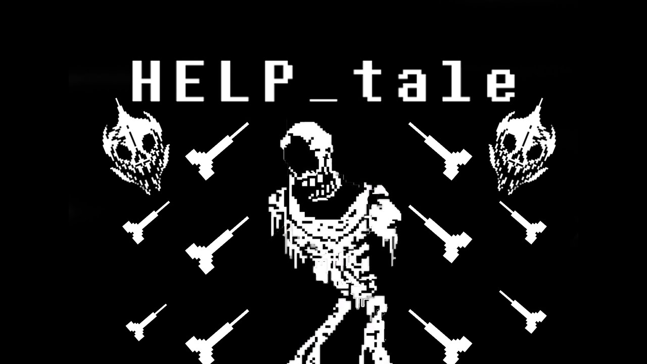HELP_Tale UNHAPPY Phases 1-2 (Undertale Fangame) - YouTube