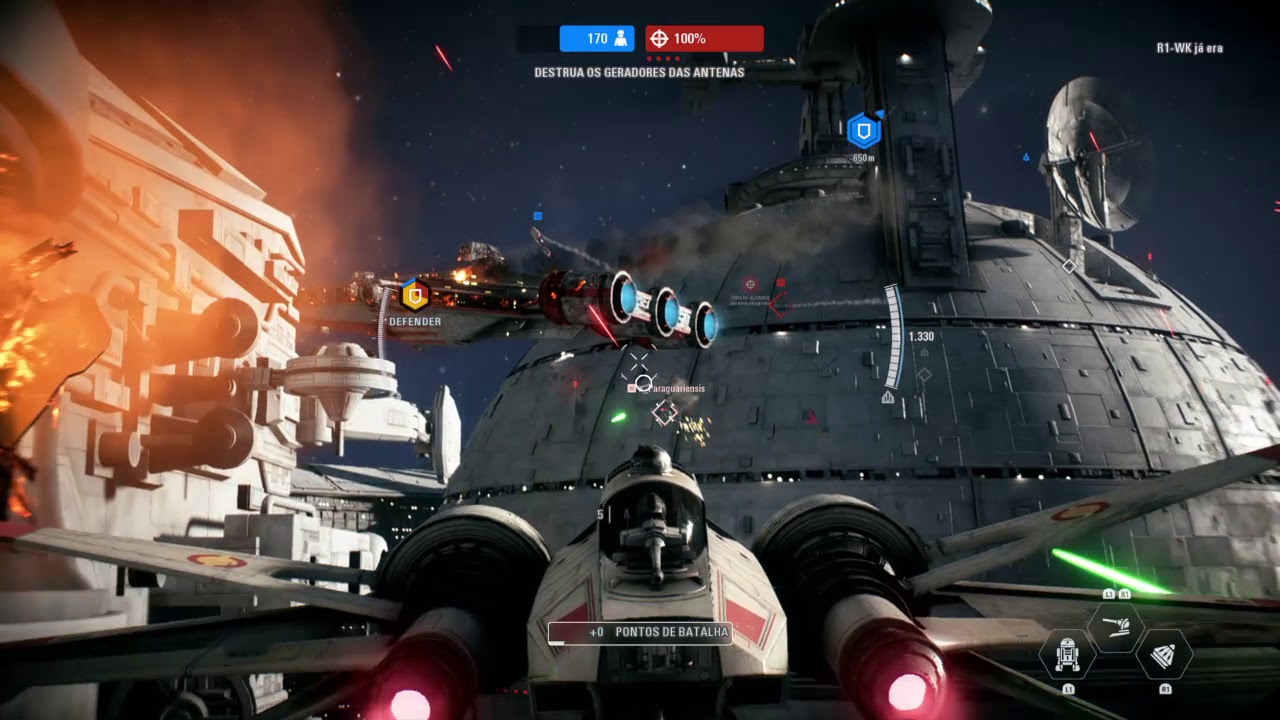 STAR WARS™ Battlefront™ II_Starfighter Assault gameplay #16 - YouTube