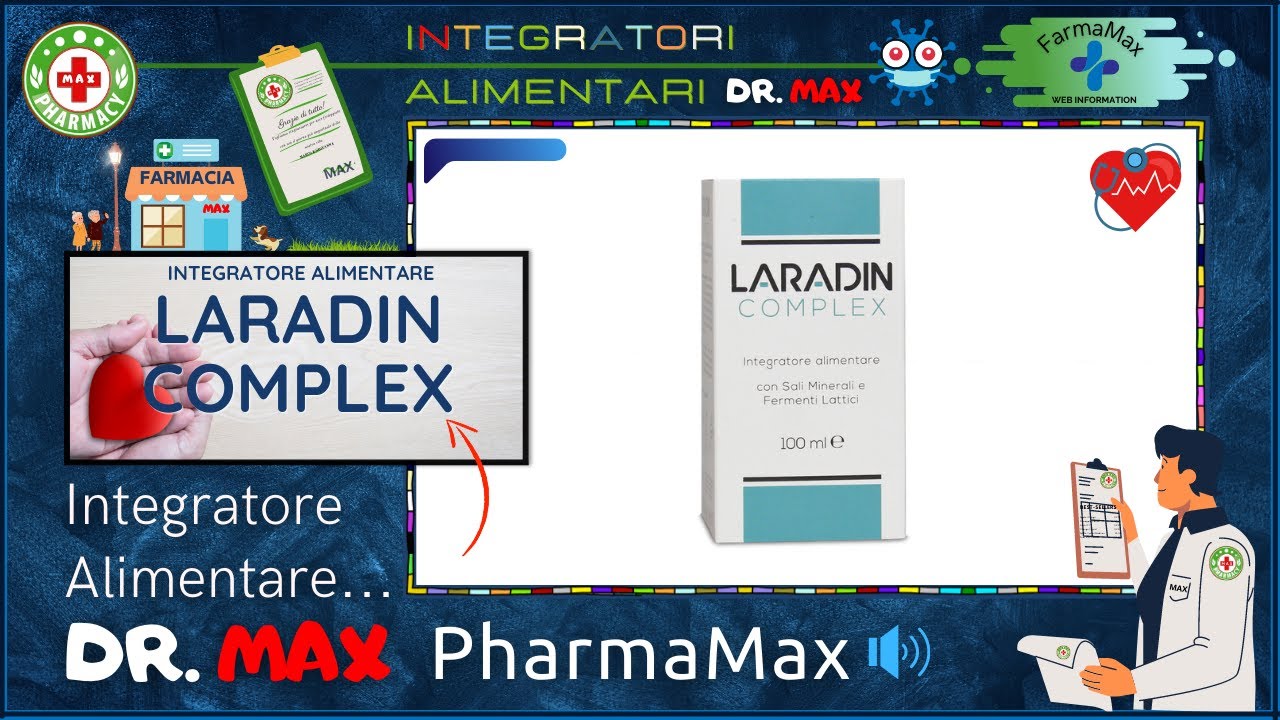 ️‍🔥 LARADIN COMPLEX Integratore Alimentare - Foglietto Illustrativo ...