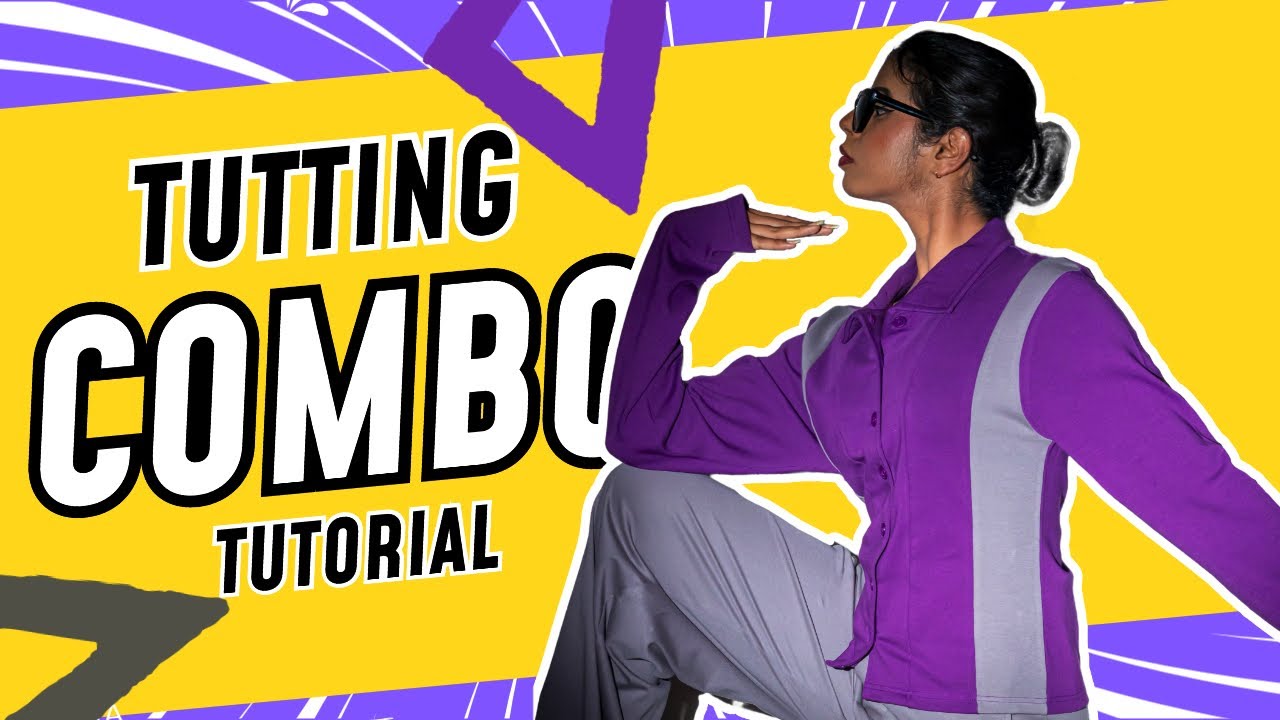 TUTTING DANCE ROUTINE 🔥| STEP BY STEP TUTORIAL | INTERMEDIATE LEVEL ...