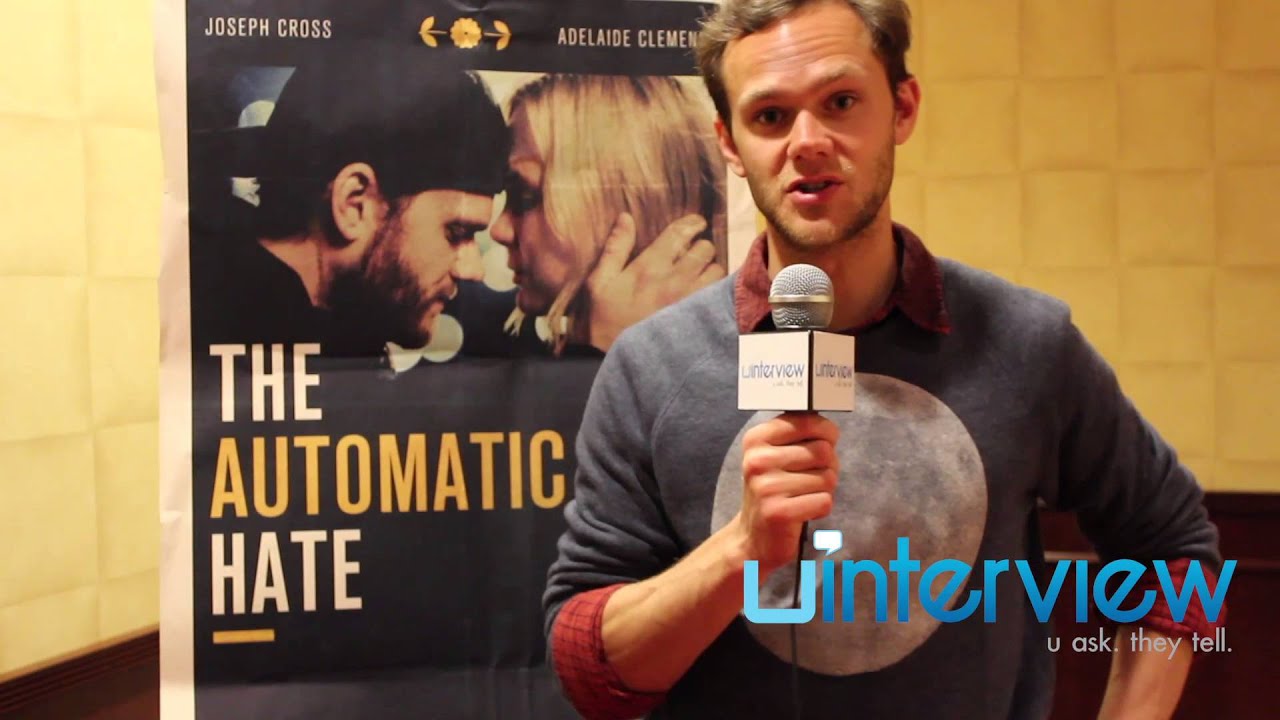 Joseph Cross On 'The Automatic Hate,' Adelaide Clemens - YouTube