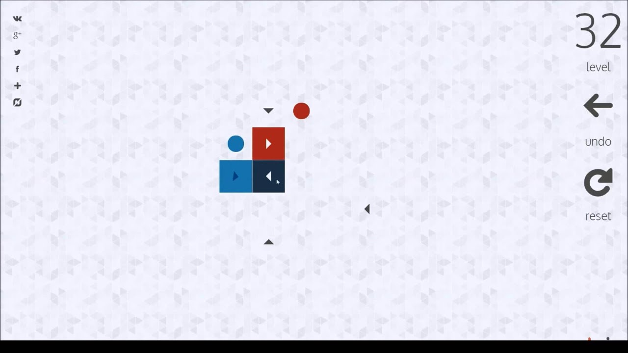 Game about squares lvl 32 Walkthrough - YouTube