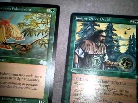 Cartas verde magic - YouTube