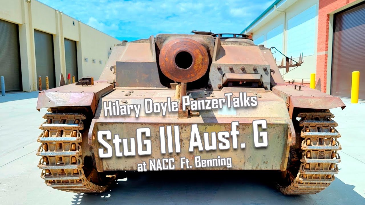 Hilary Doyle PanzerTalks - StuG III Ausf. G at NACC Ft. Benning - YouTube
