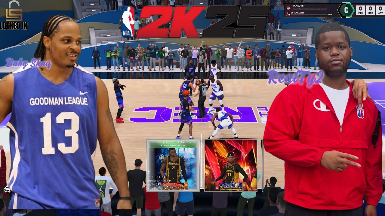 Worked out w/ AND 1 Streetball Legend ' Baby Shaq ' Locked In NBA 2K ...