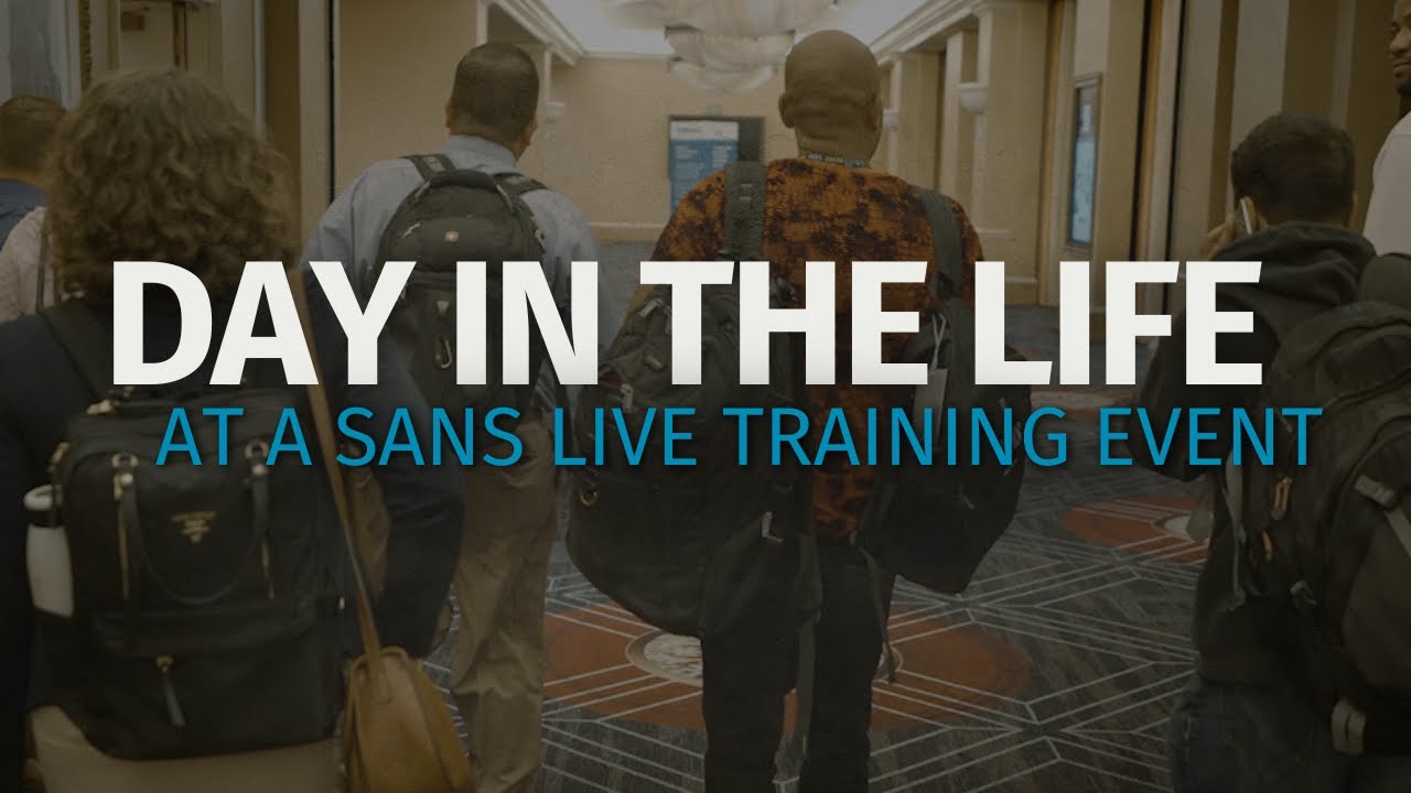 A Day in the Life: A Sneak Peek into SANS Live Cybersecurity Training ...