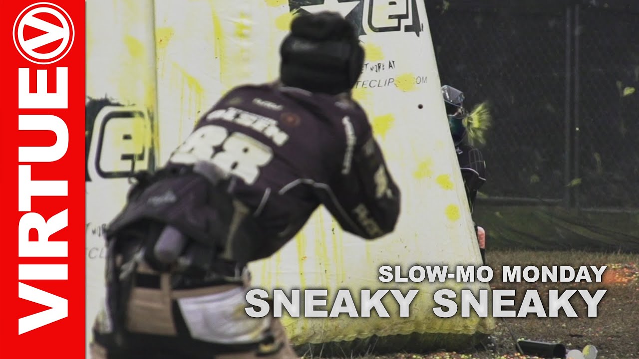 Slow-Mo Monday - Morning Paintball - Sneaky Sneaky - YouTube