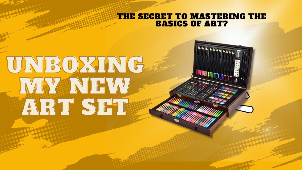 Unboxing My New Art Set: The Secret to Mastering the Basics of Art ...