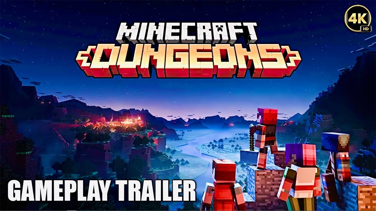 Minecraft Dungeons | Gameplay Trailer - YouTube