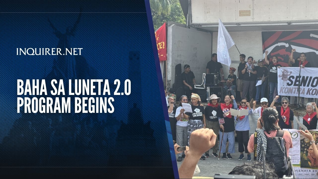 Baha sa Luneta 2.0 program begins - YouTube