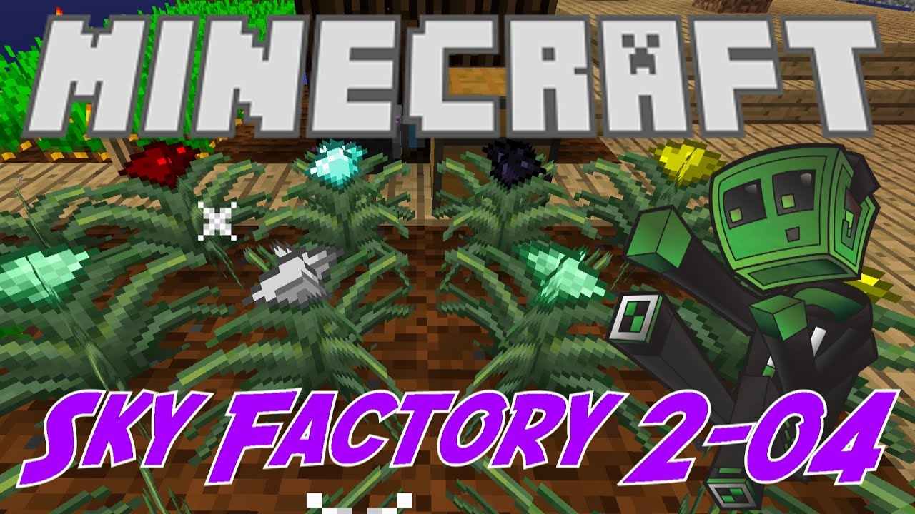 Minecraft Sky Factory 2-ep4 - YouTube