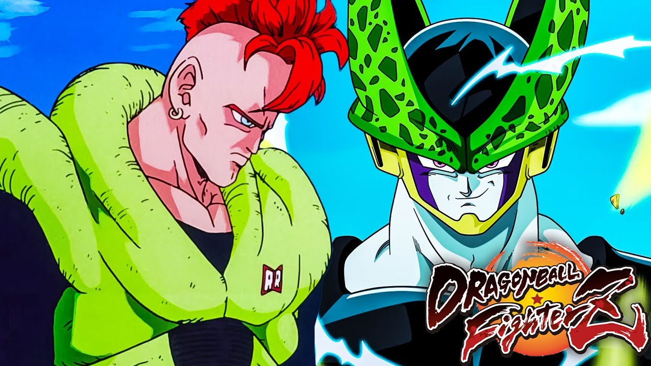 How cell kill Androids - Cell VS Androids - dragon ball fighterz ...