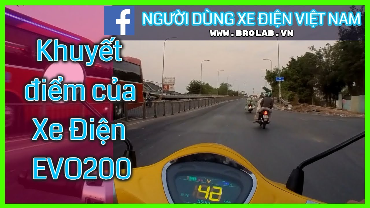 5 Điểm Chưa Ổn Của EVO200 - Hưng Xe Điện Chê Tan Nát Xe Điện EVO200 ...