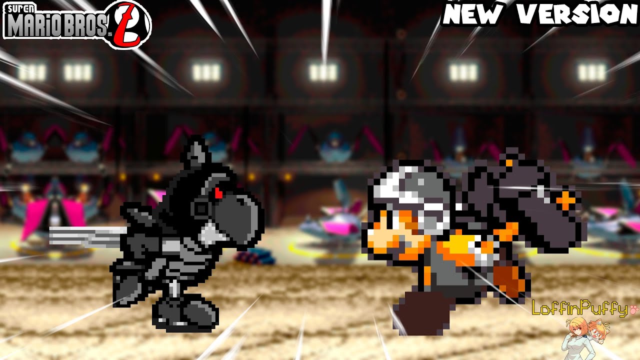 Super Mario Bros Z EP 8 Reanimated Scene - Mario Vs Basilisx (New ...