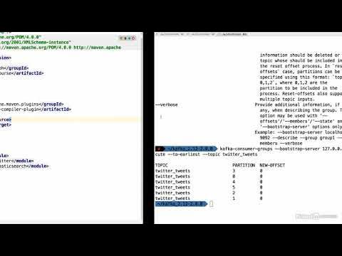10 Kafka Extended APIs 002 Kafka Connect Twitter Hands on example - YouTube