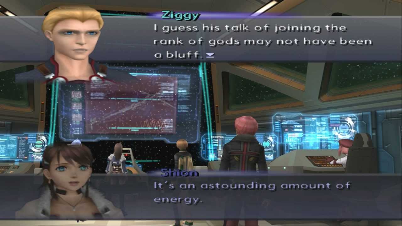 Xenosaga III HD Cutscene 254 - True Form of the Ark (Elsa Bridge ...