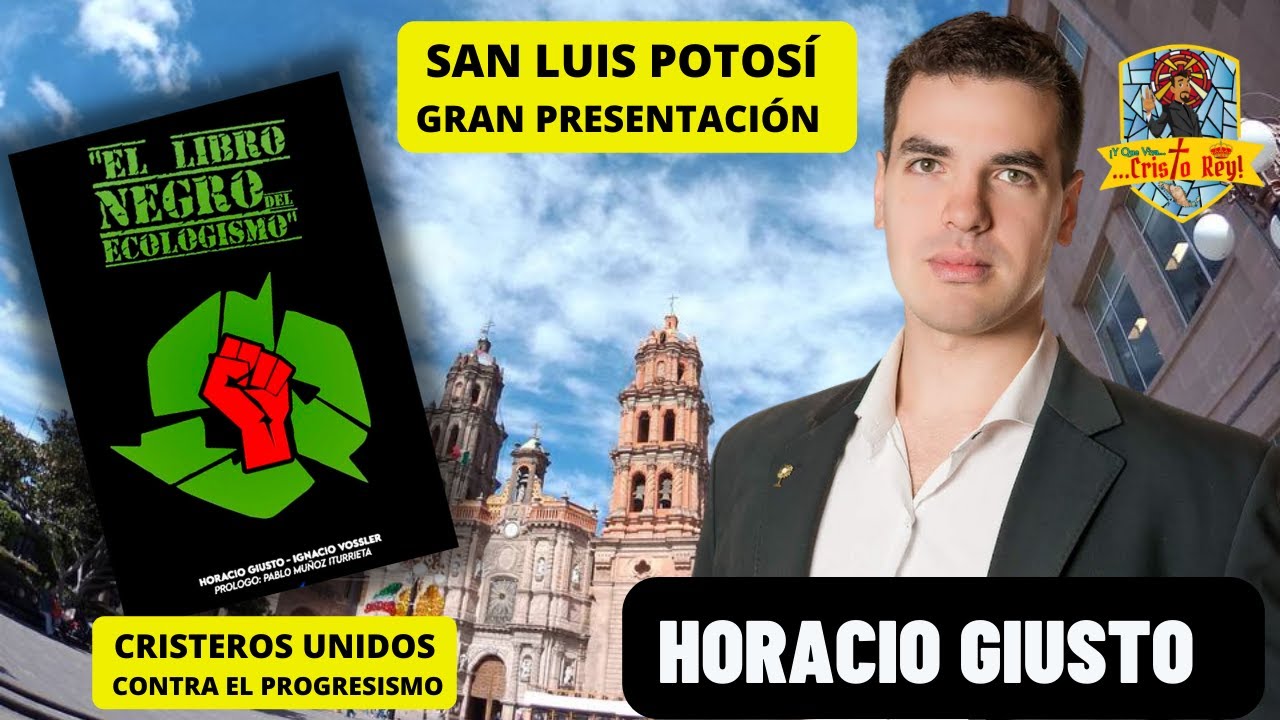 HORACIO GIUSTO EL LIBRO NEGRO DEL ECOLOGISMO PRESENTACIÓN DEL LIBRO EN ...