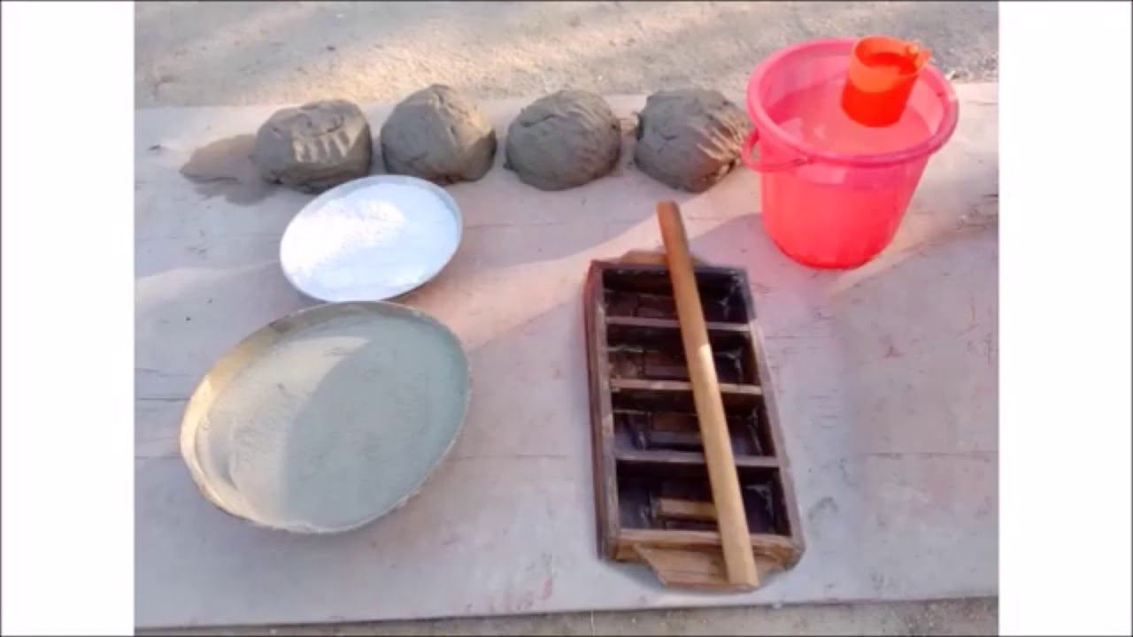 DIY: Quick, Easy Mud-Lime Bricks for Low-Cost Construction - YouTube